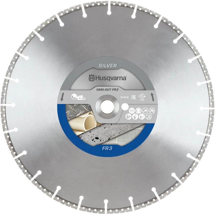 HSQ Blade Vari-Cut FR3-400 Silver Multi-Material – Concrete Warehouse Yatala