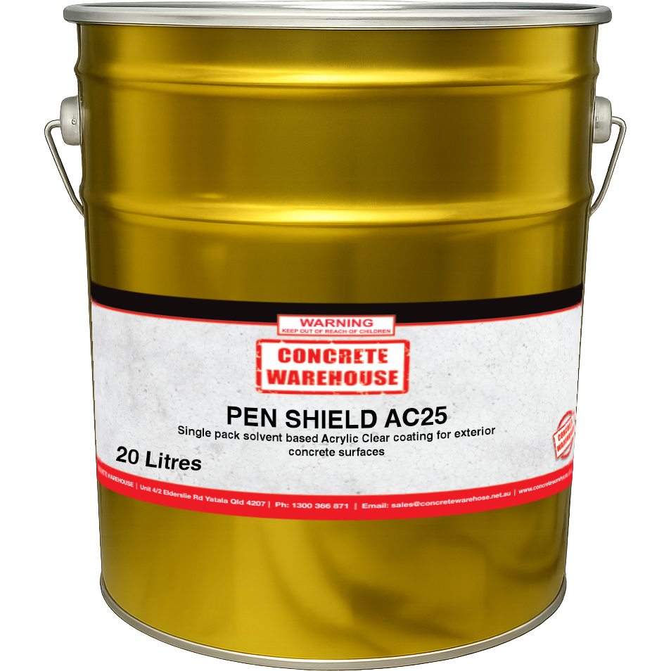 CWH PenShield AC25 Acrylic Clear 20L – Concrete Warehouse
