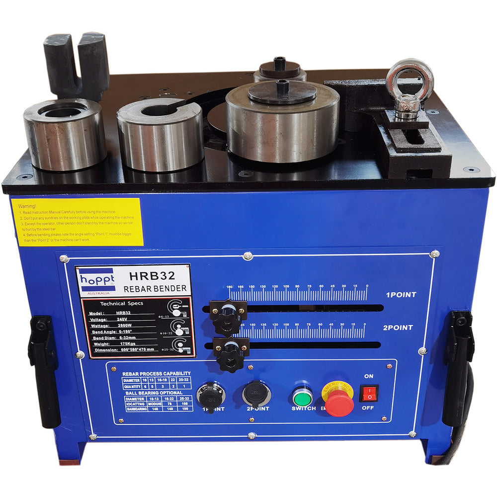HPT Rebar Bender HRB-32 6-32mm 1800W – Concrete Warehouse Yatala