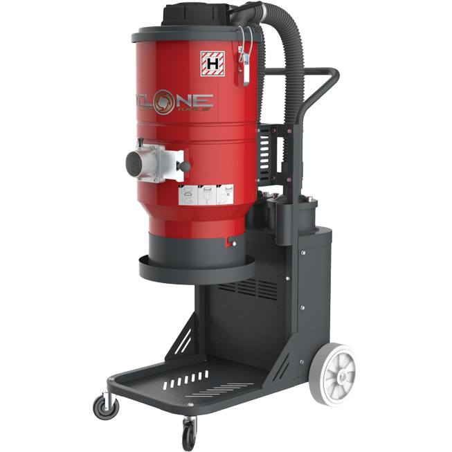 CLN Vac Dust Extractor H-Class Continuous CFT-20 2400W – Concrete Warehouse