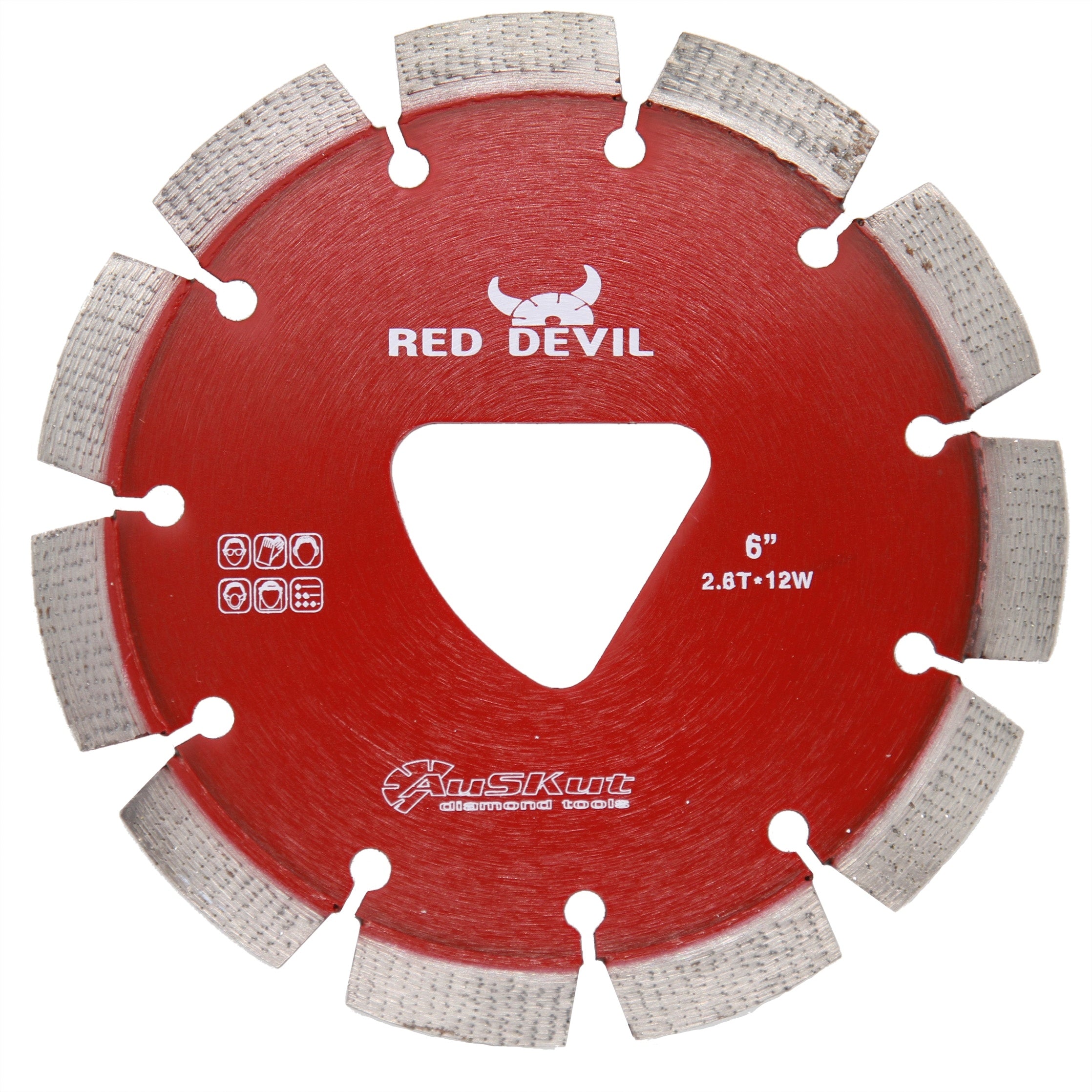 AKT Blade SC6D Early Entry Red Devil N/D 6"x2.6mm – Concrete Warehouse